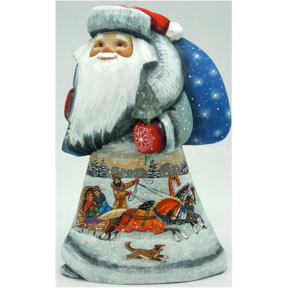 Wood Carved Santas