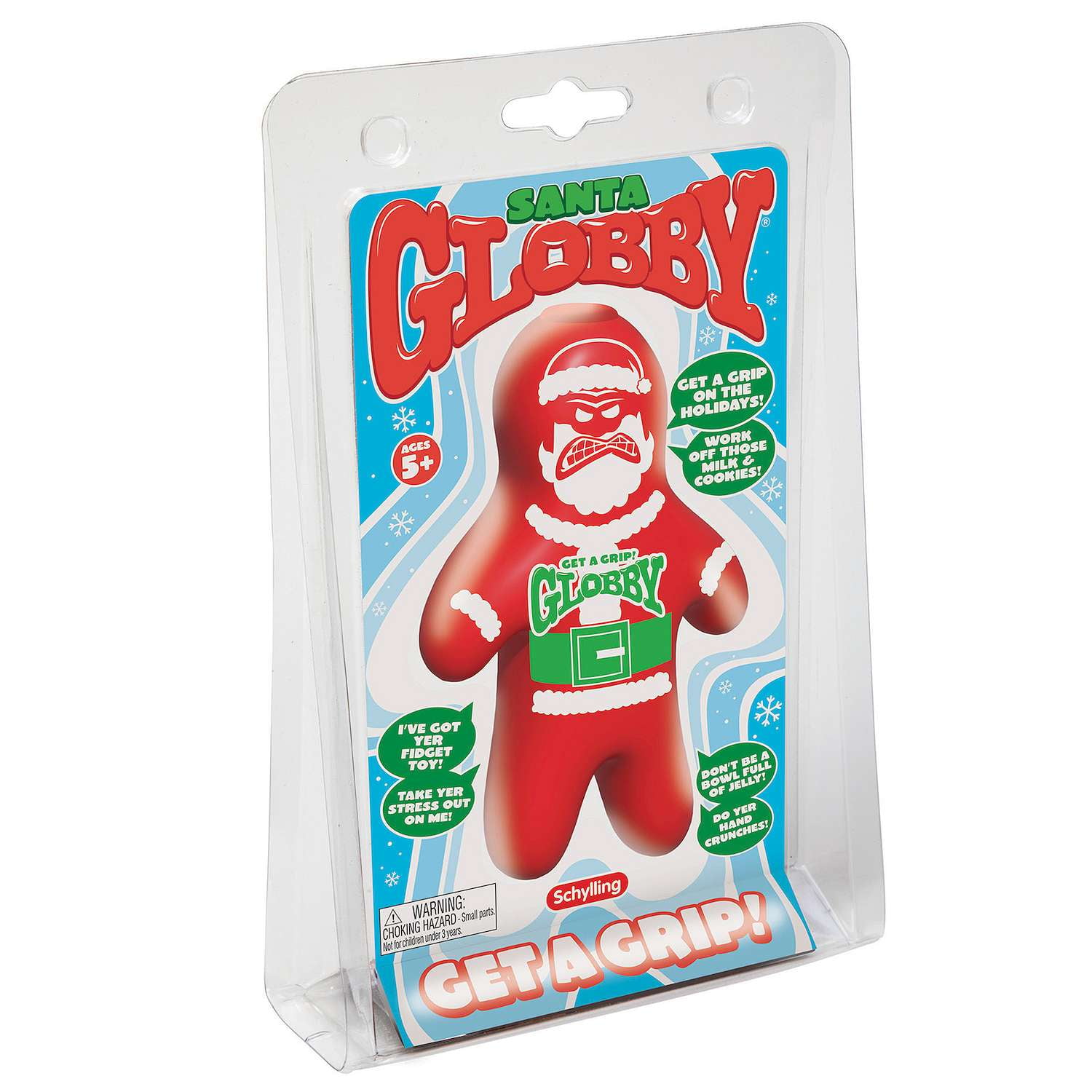 Santa Globby Stress Relief Figure (Get a Grip!) - Walmart.com