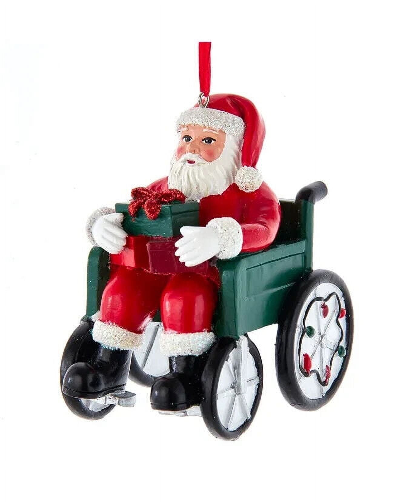 Santa In Wheelchair Ornament - Walmart.com