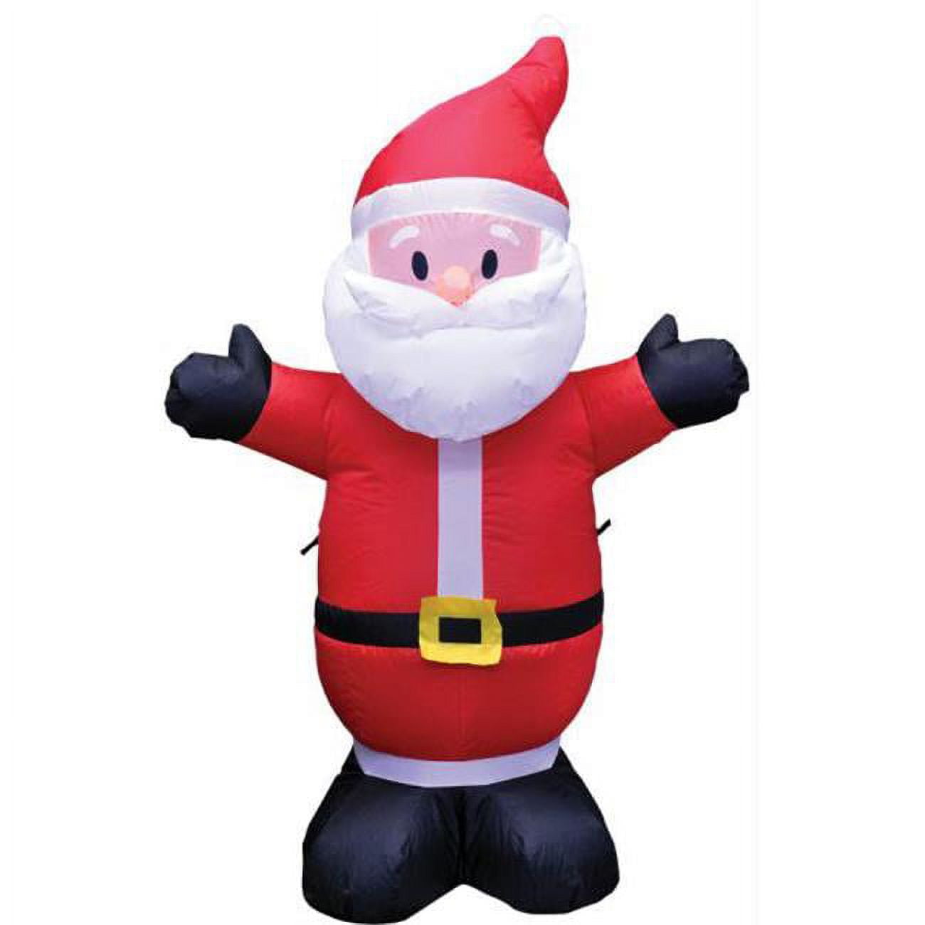 Santa Inflatable 4 Ft - Walmart.com