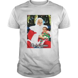 Santa Knee Nicolas Cage Merry Cagemas shirt - Walmart.com