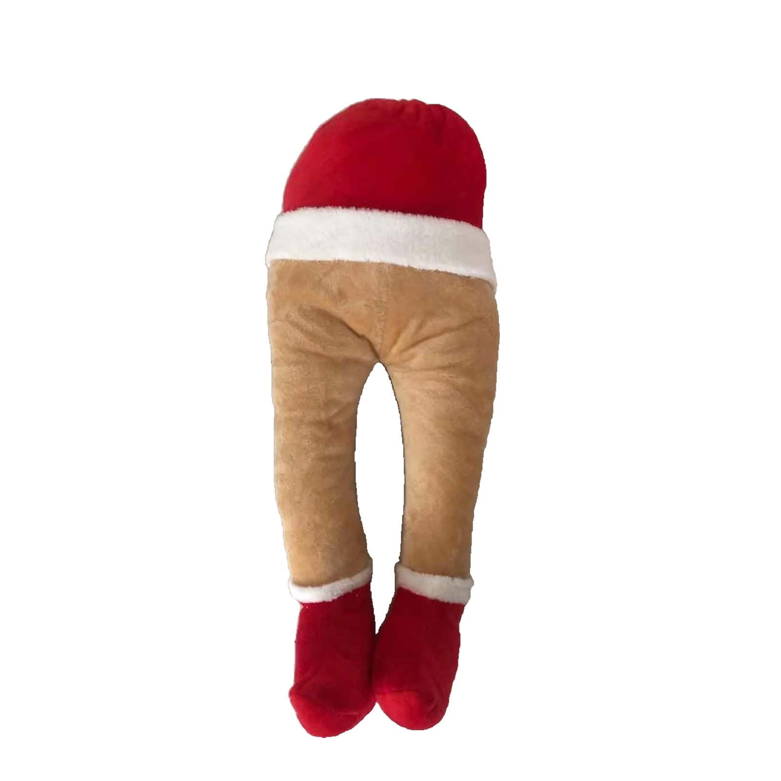 Santa Legs Christmas Tree Decorations Animated Santa Legs Indoor Stuck ...