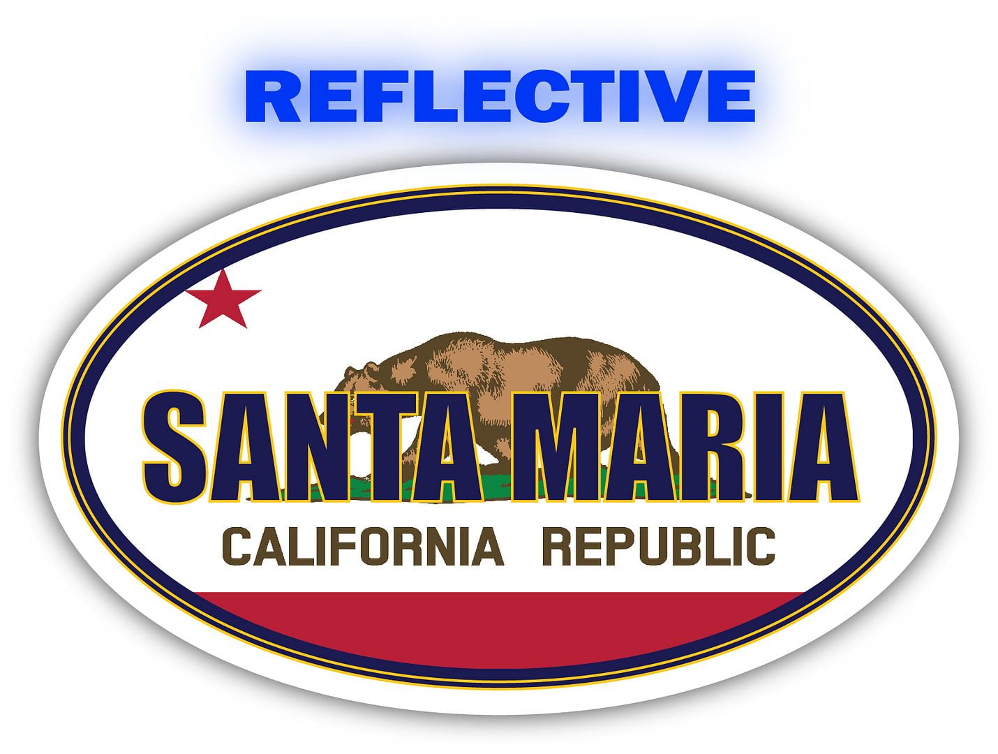 Santa Maria City California State Flag | CA Flag Santa Barbara County ...