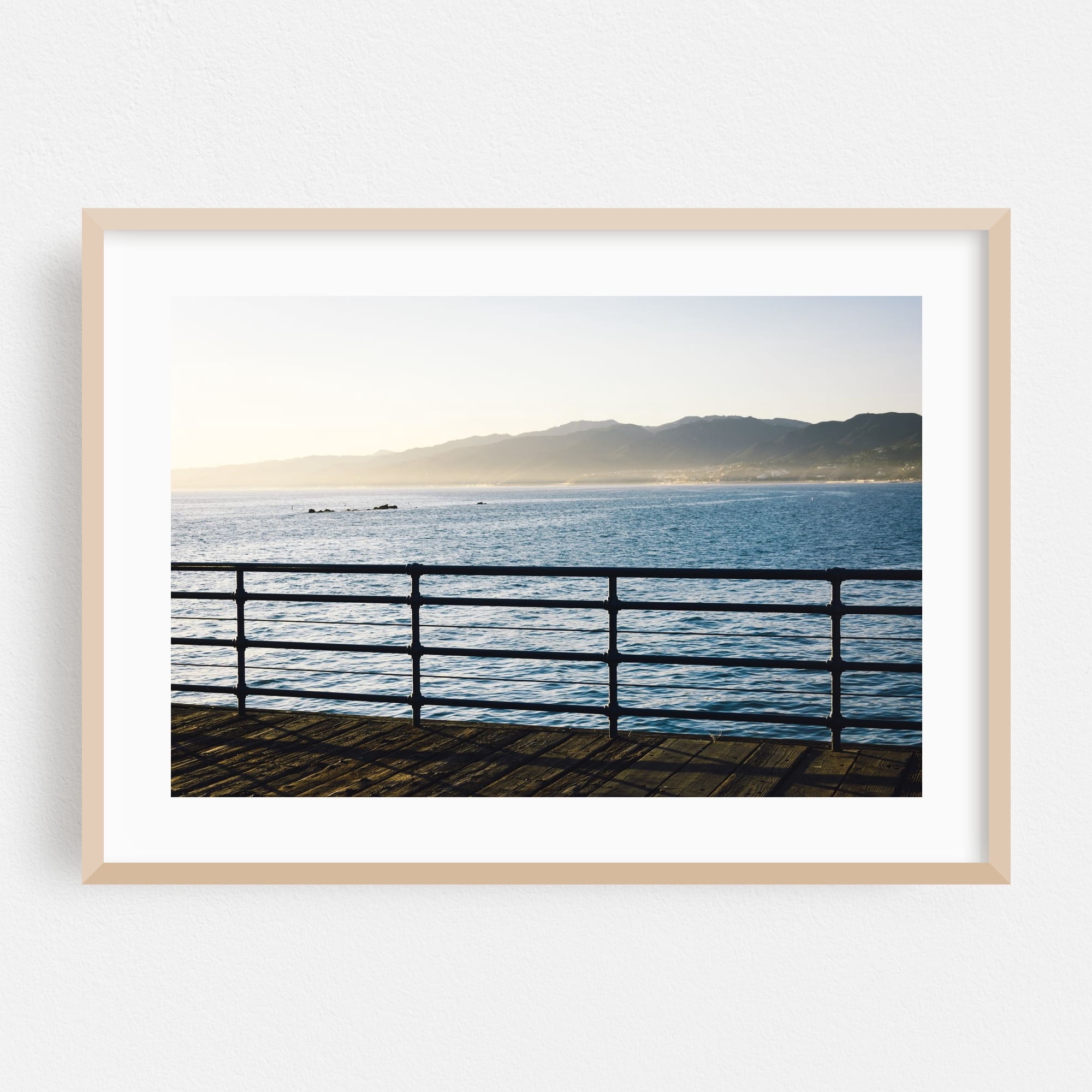 From The Santa Monica Pier - Los Angeles California Photography Ocean ...