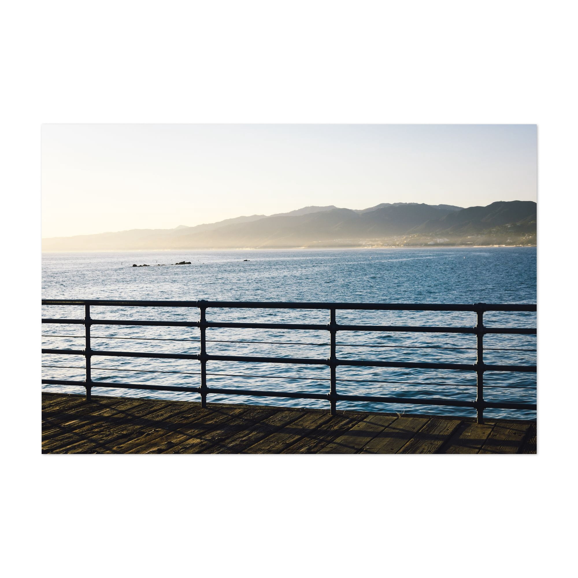 From The Santa Monica Pier - Los Angeles California Photography Ocean ...