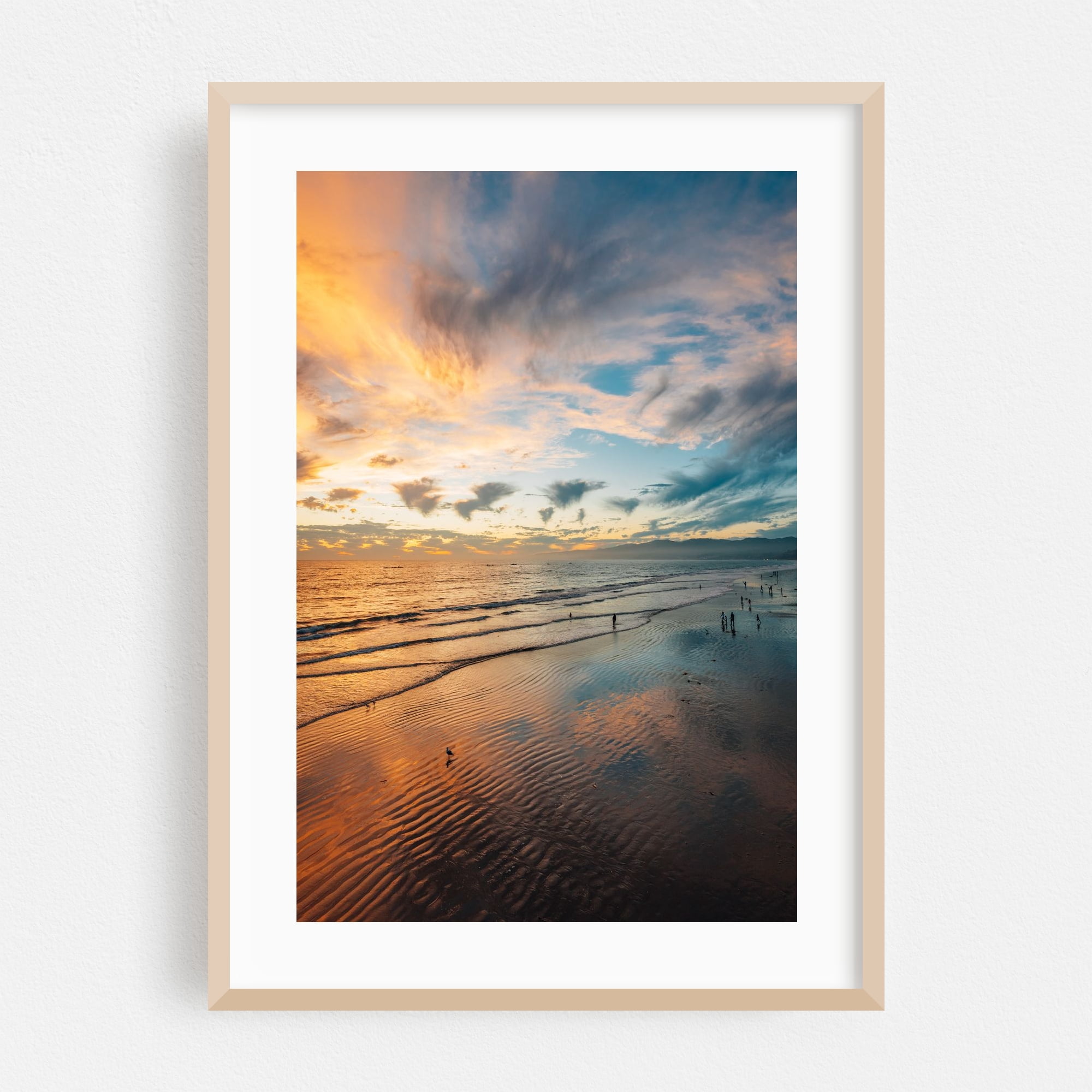 Santa Monica Sunset 03 - Santa Monica California Photography Sunset ...