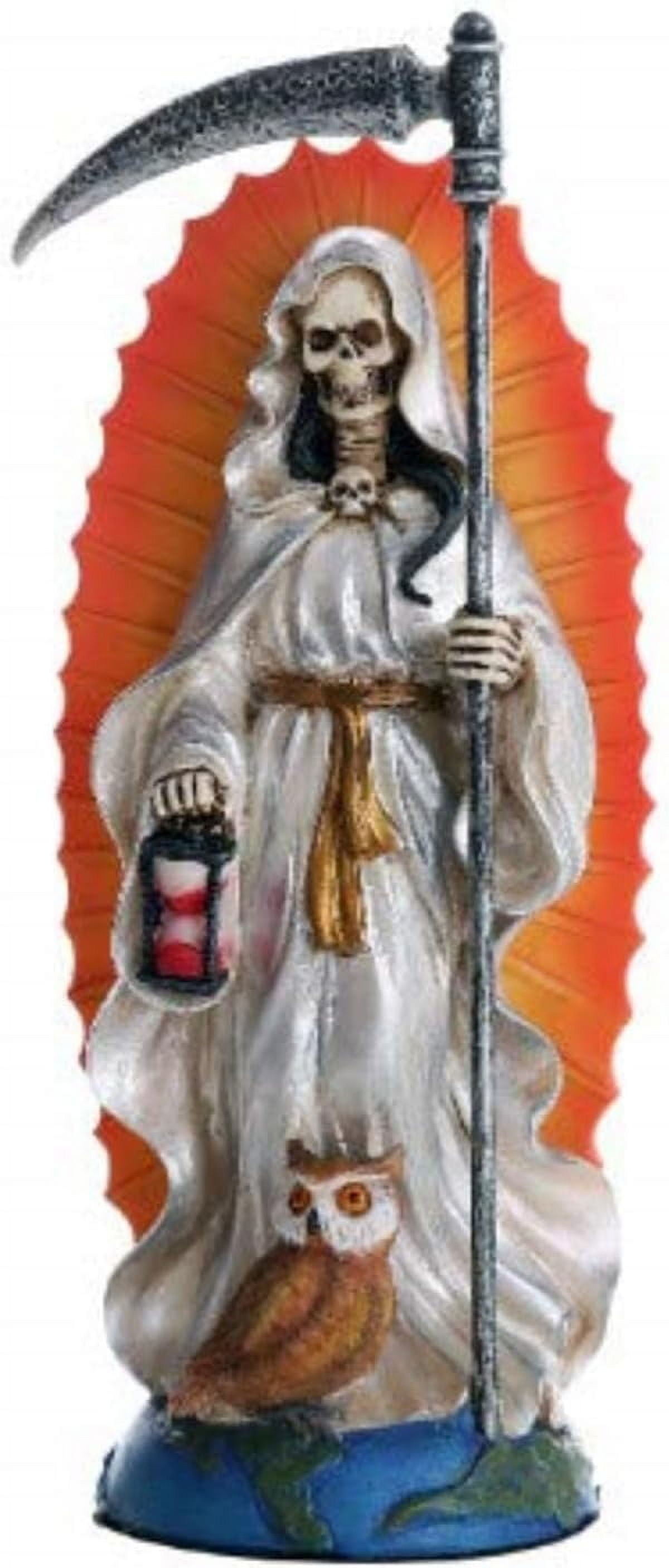 Santa Muerte Saint of Holy Death Standing Religious Statue Tunic ...