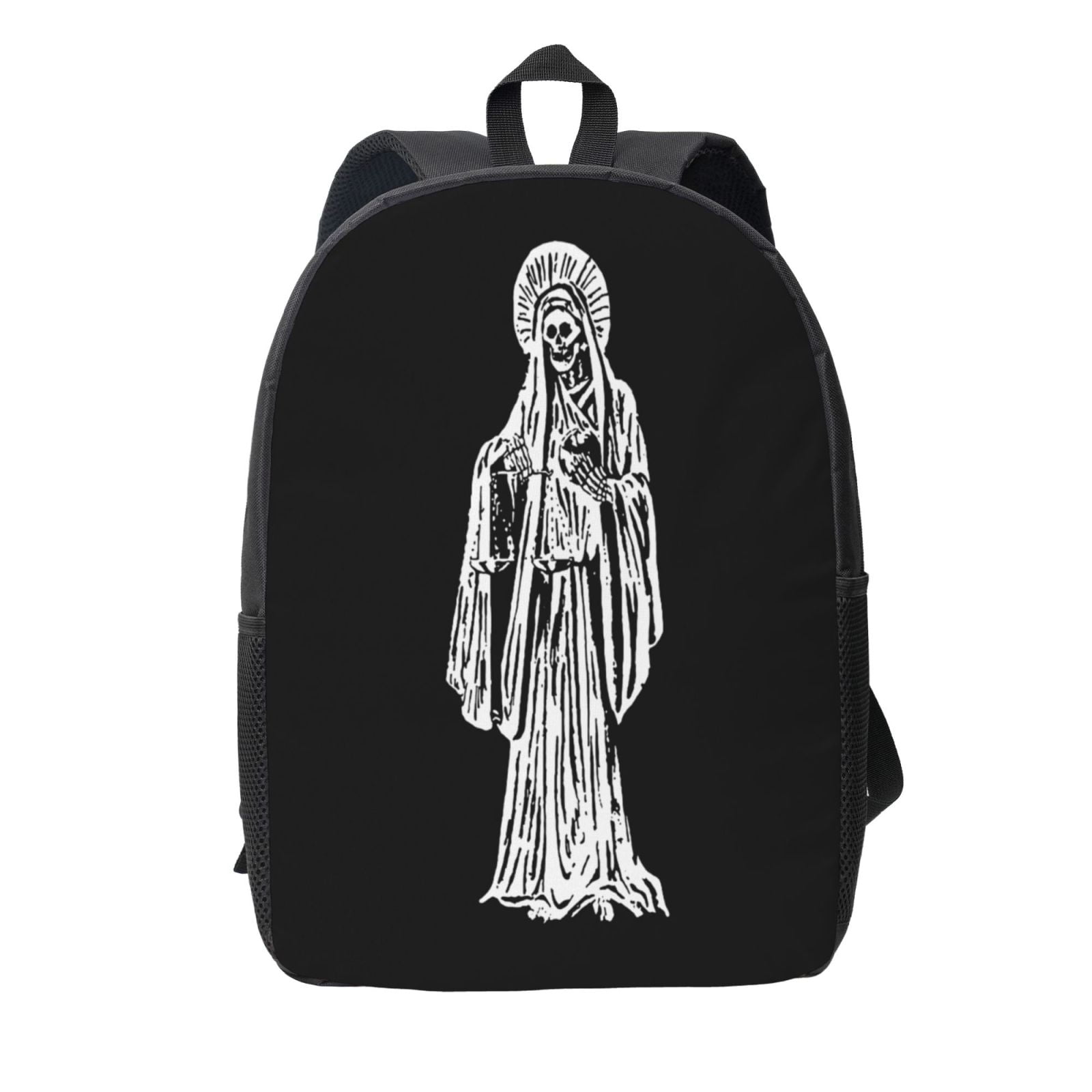 Santa Muerte. Spanish For Our Lady Of Holy Death. Backpack Simple ...
