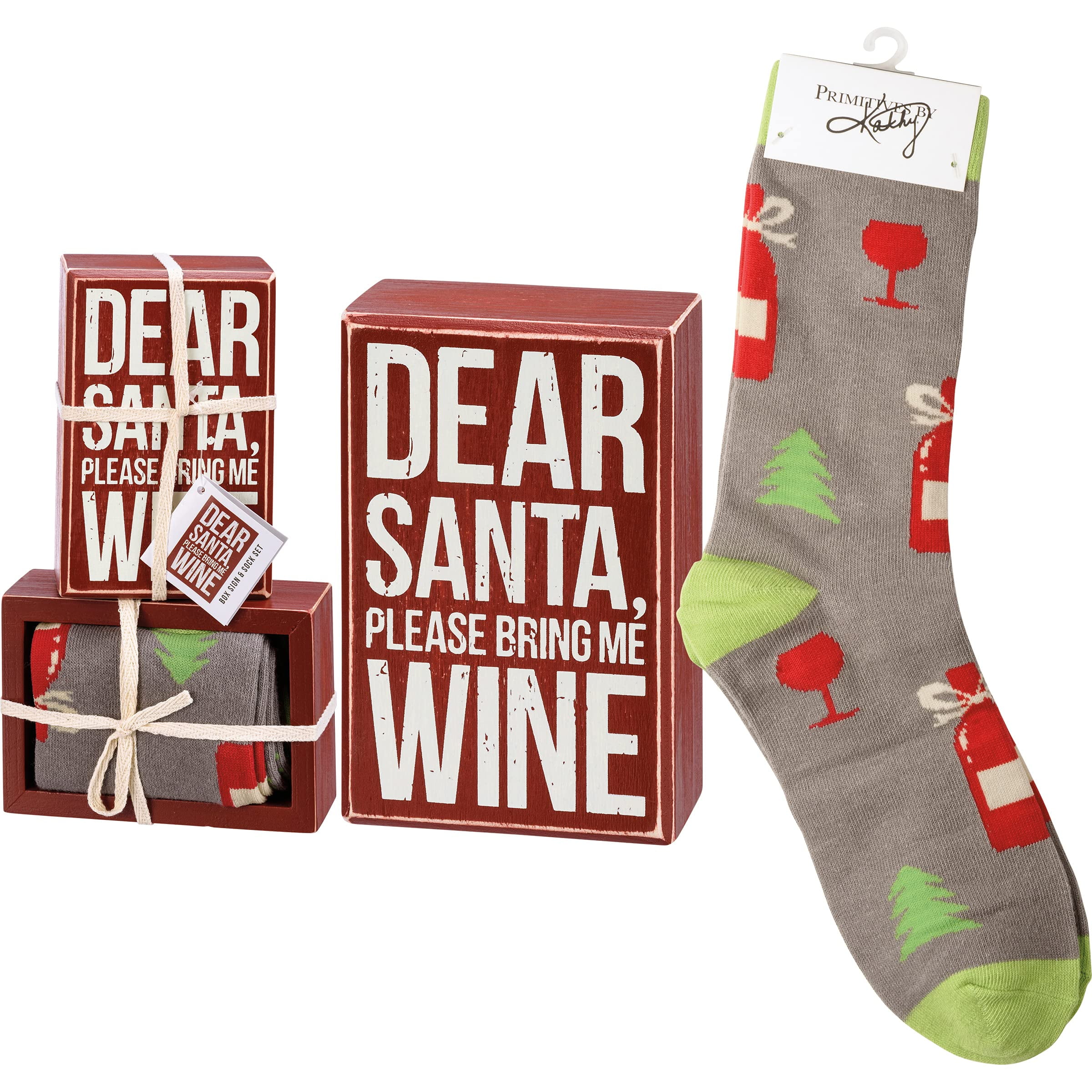 Home D√©cor Sign and Sock Gift Set - Walmart.com