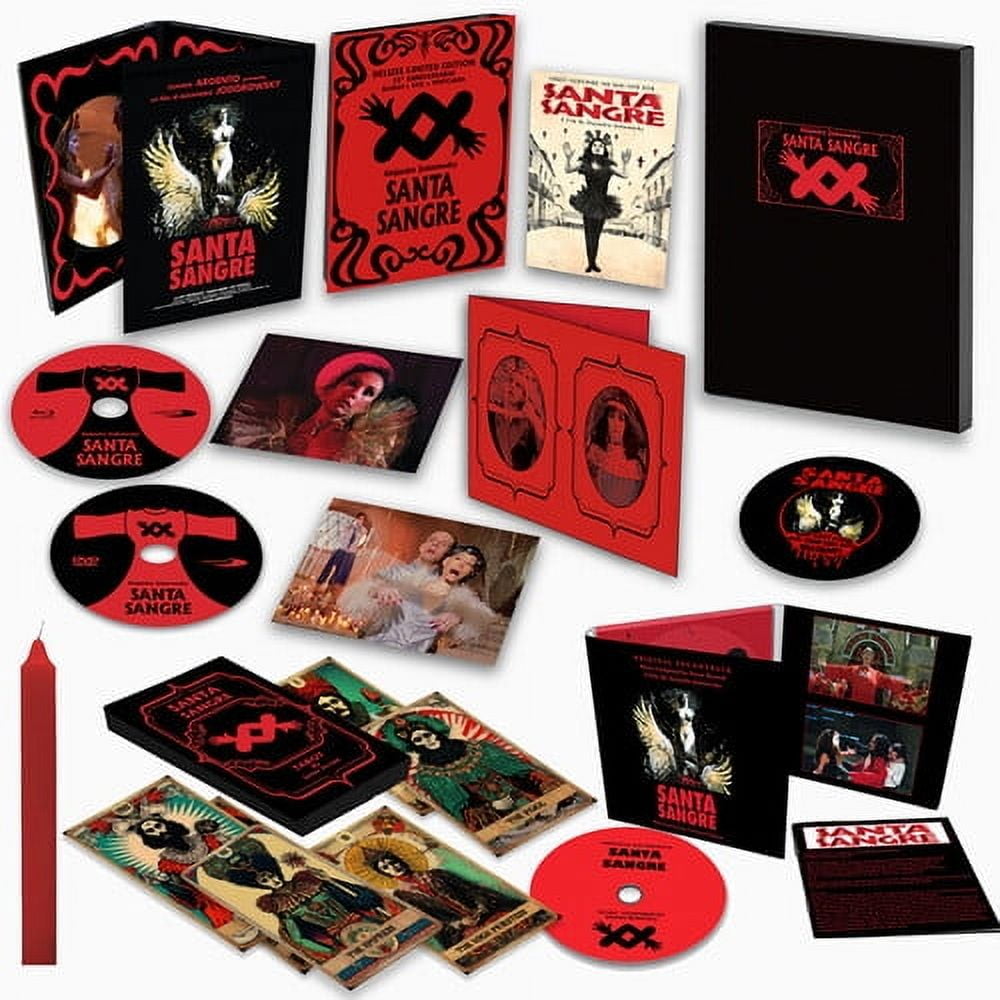 Santa Sangre (35th Anniversary - Super-Limited Deluxe Collection) (Blu-ray + DVD + CD ...