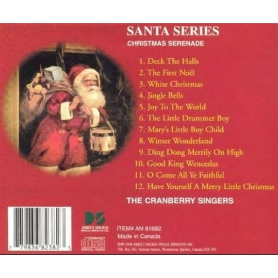 Santa Series - Christmas Serenade - Music CD - - 2001-10-08 - Direct ...