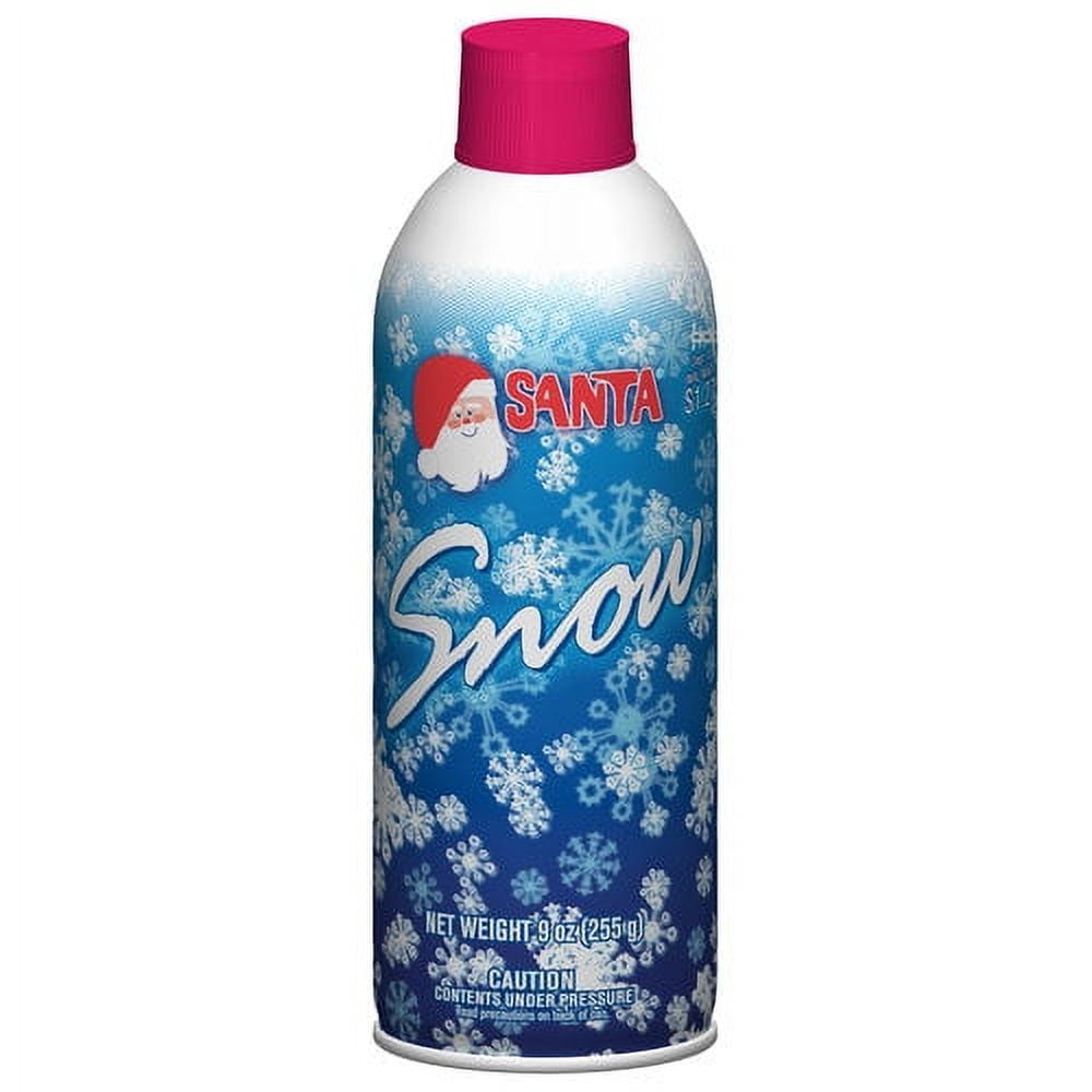 Santa Snow Spray for Tree Decorations, Indoor Holiday Cheer, 9 oz ...