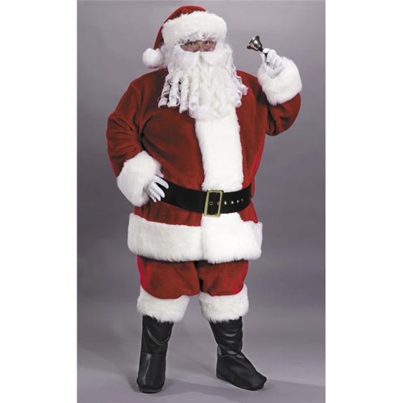 Santa Suit Prem Pl Red Lrg - Walmart.com