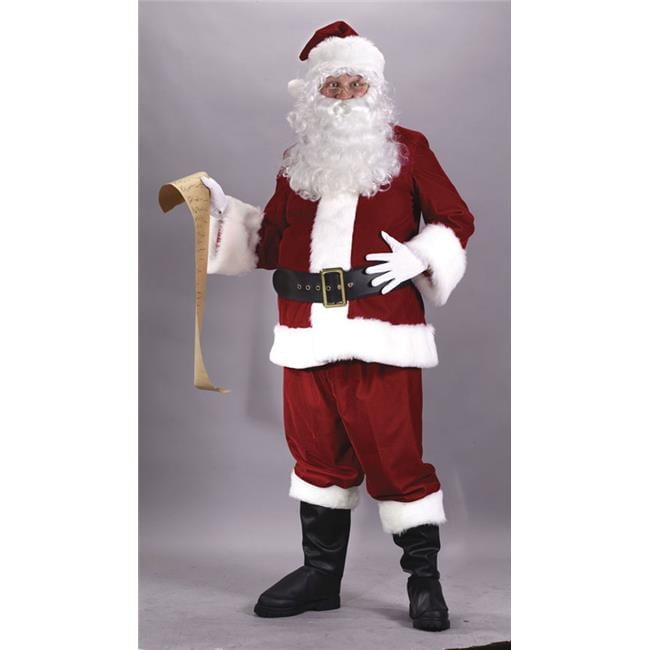Santa Suit Ultra Velvet Large - Walmart.com