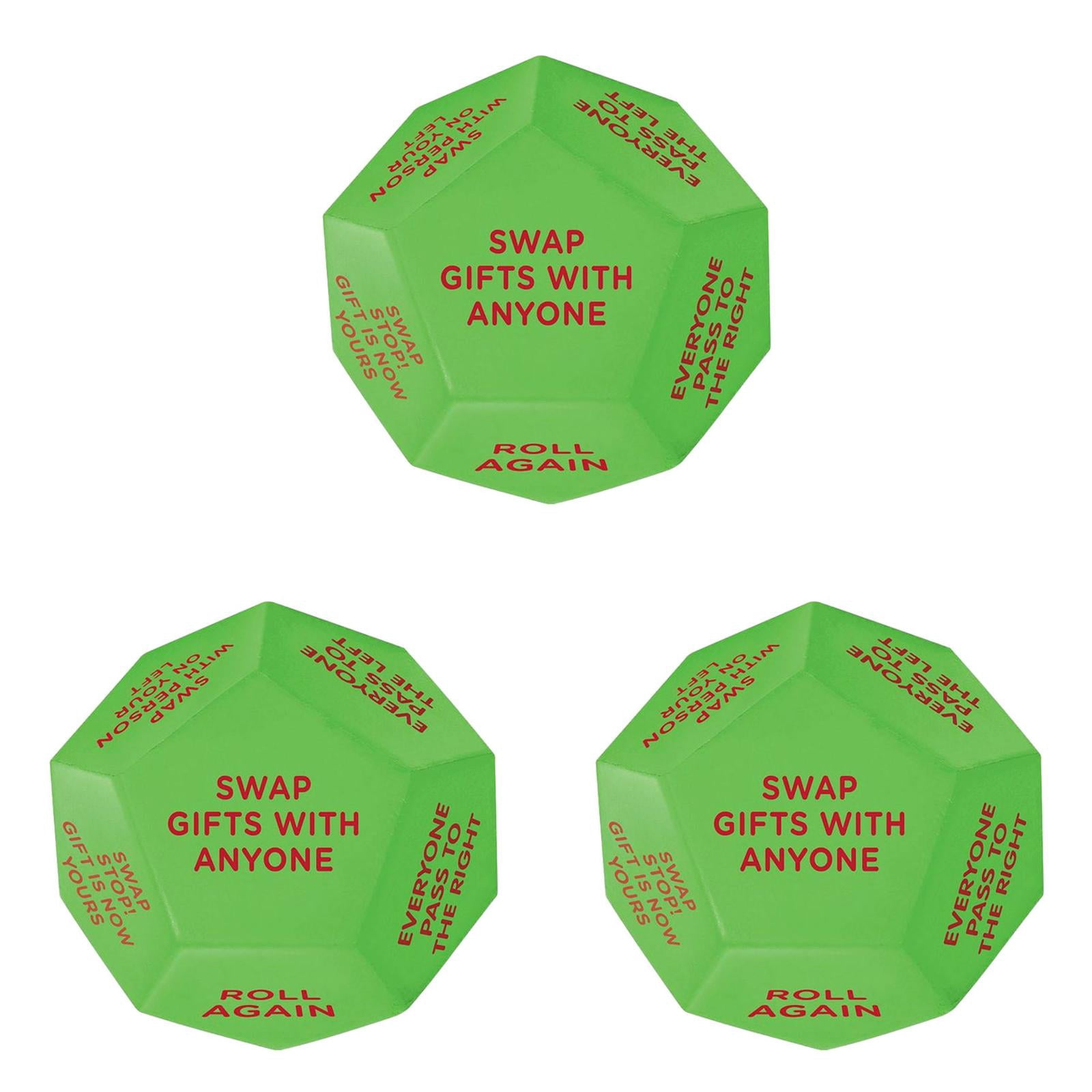 Santa Swap Dice Games: 2025 Christmas Gift Exchange for Stocking ...