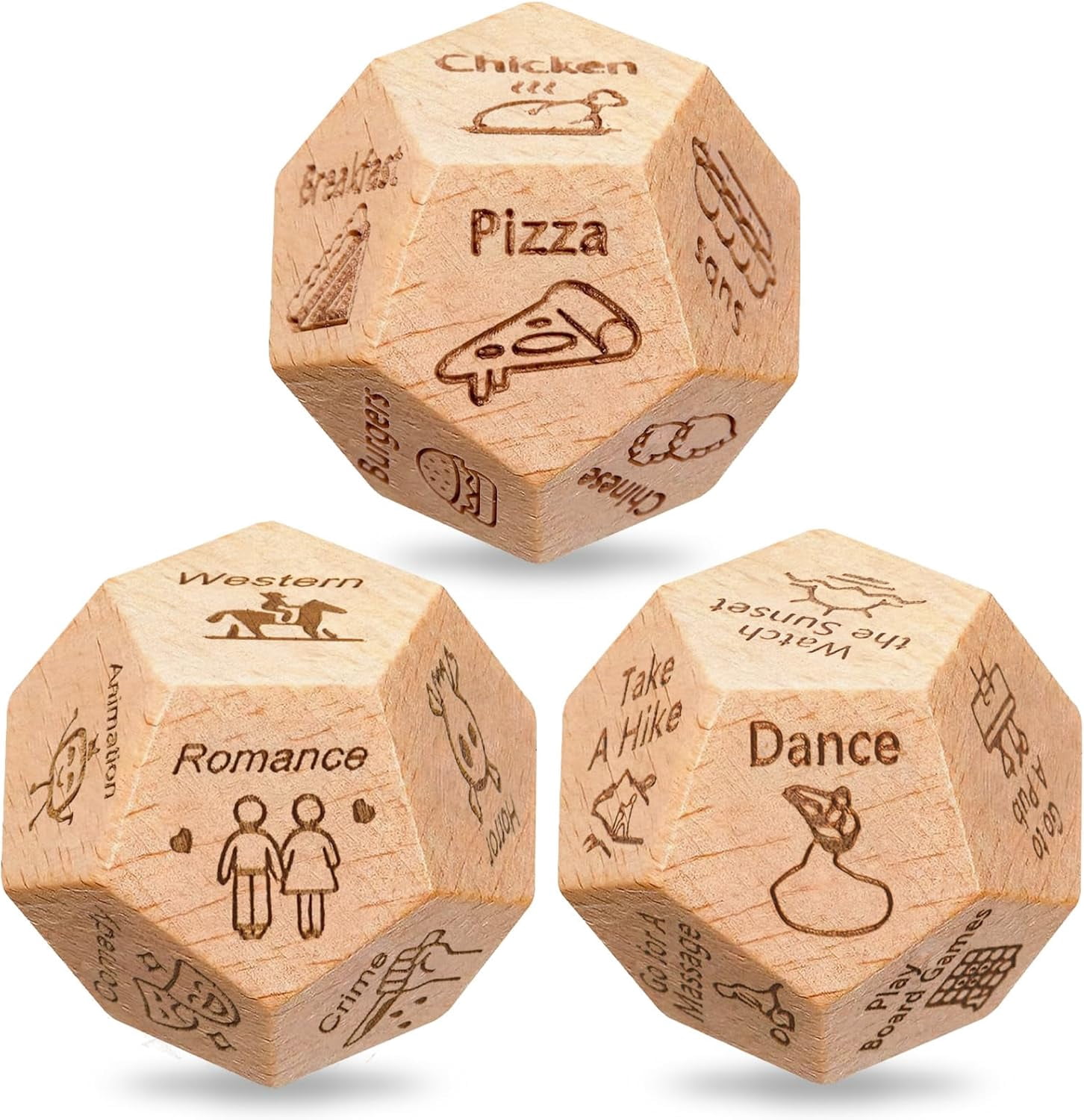 Santa Swap Gift Exchange Dice, 3 * 3in Exchange Gifts Family Game ...