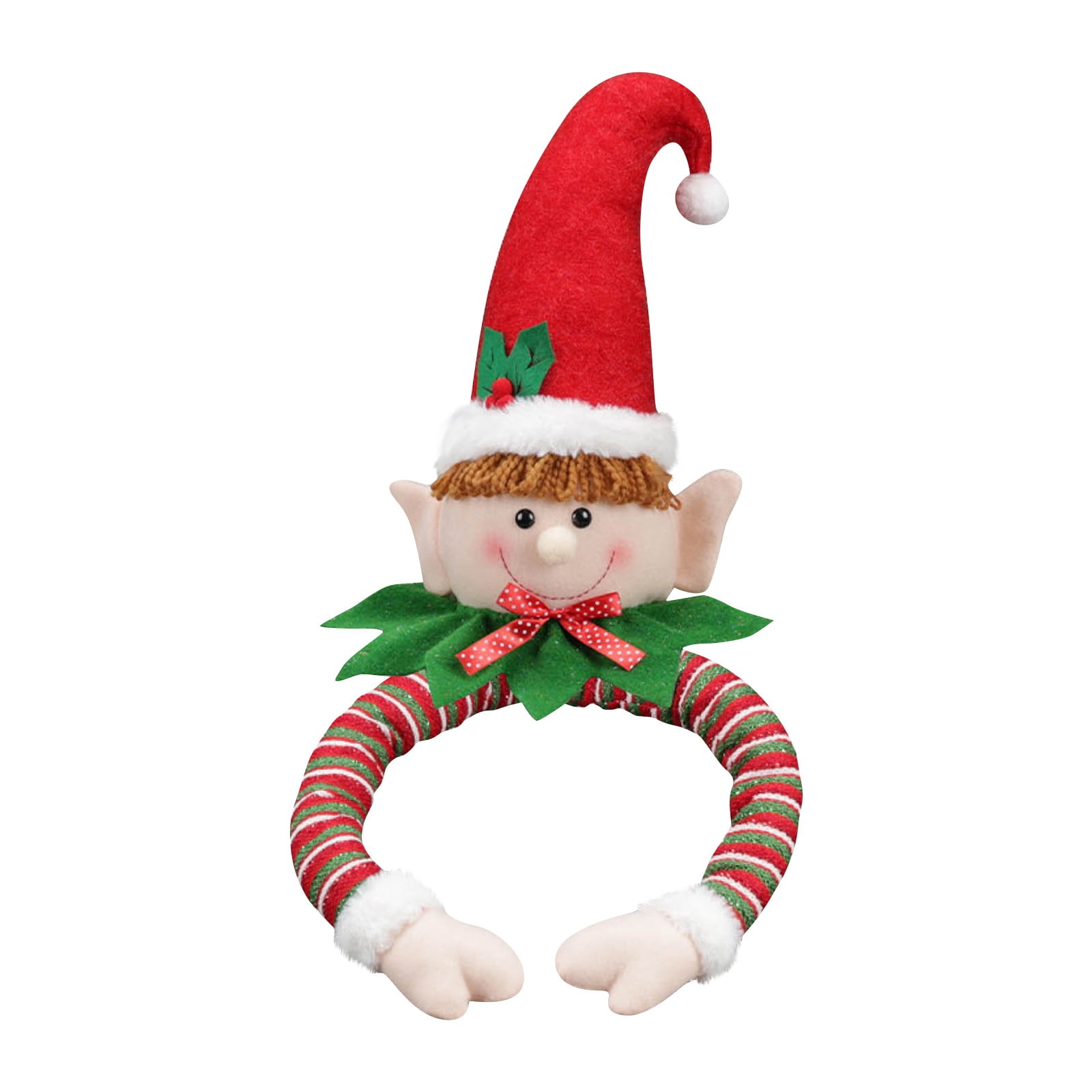 Santa Tree Topper, Large Christmas Tree Topper Santa Hugger Xmas ...