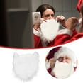 Santa White Beard Eight Figure Beard Performance Makeup Show Dress Up Old Man Beard Props