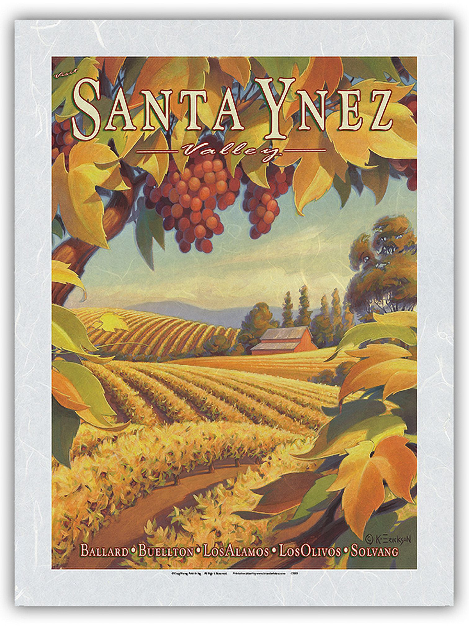 Santa Ynez Valley - Ballard Buellton Los Alamos Los Olivos Solvang ...