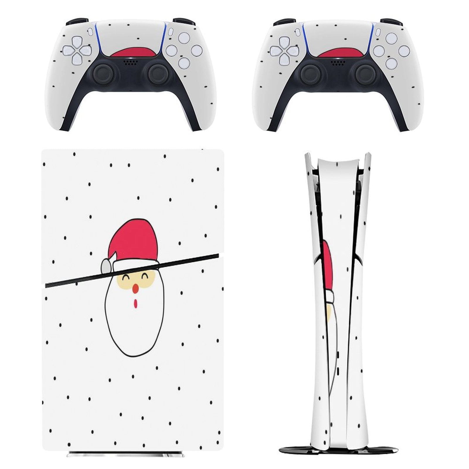 Santa-claus PS5/PS5 Slim Digital Disc Skin Sticker For Console And ...