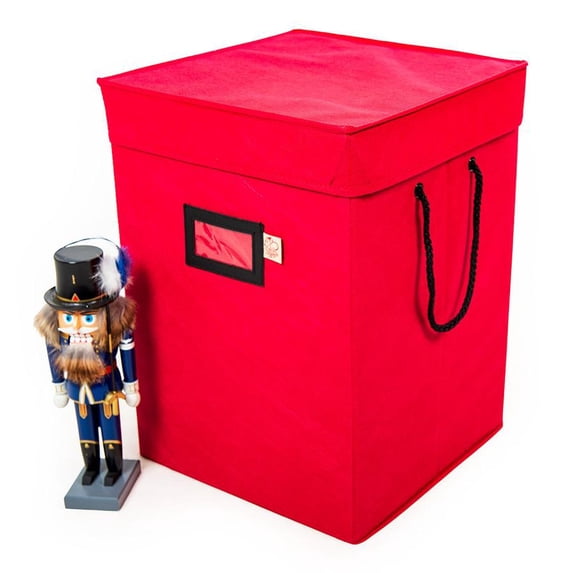 Santa's Bags, Storage Box, 17 in, Nutcracker Collectibles Organizer ...