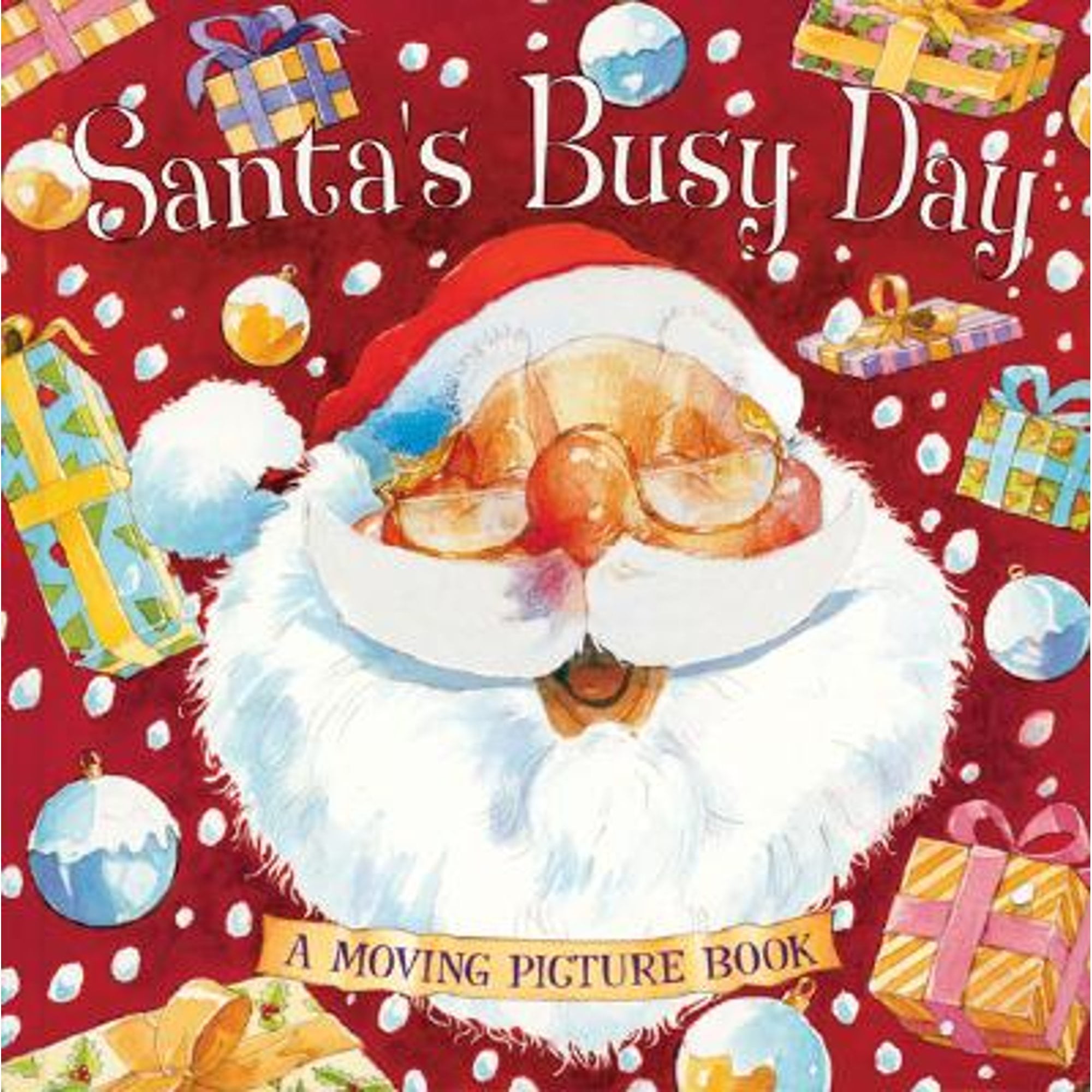 Pre-Owned Santas Busy Day Board Book Peter Rutherford - Walmart.com