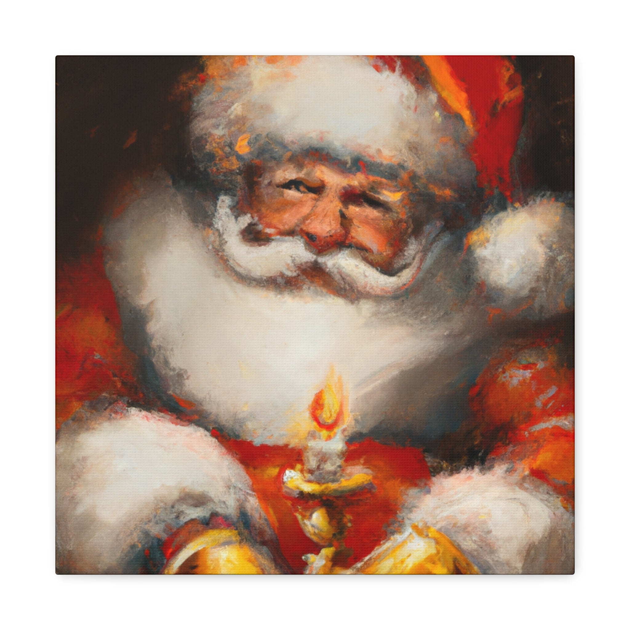 Santa's Classic Welcome - Canvas - Walmart.com