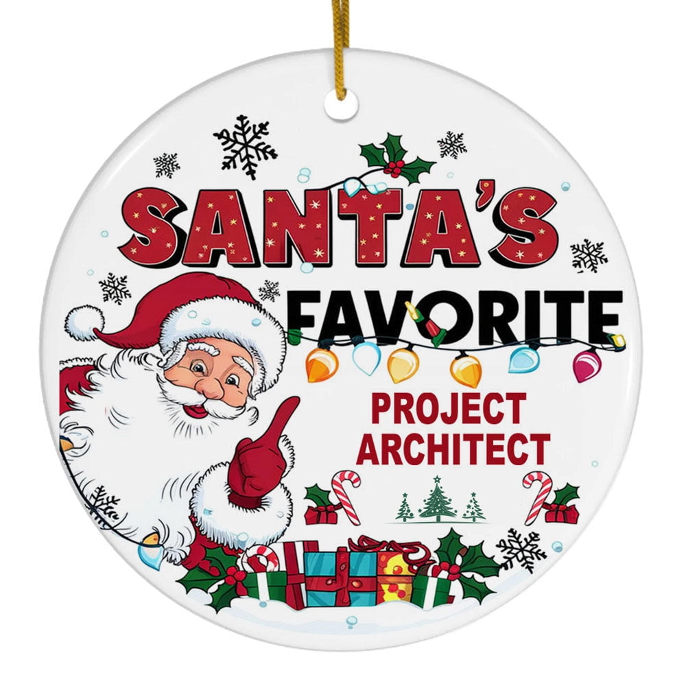 Santa’s Favorite Project Architect Christmas Ornament 2025, Project ...