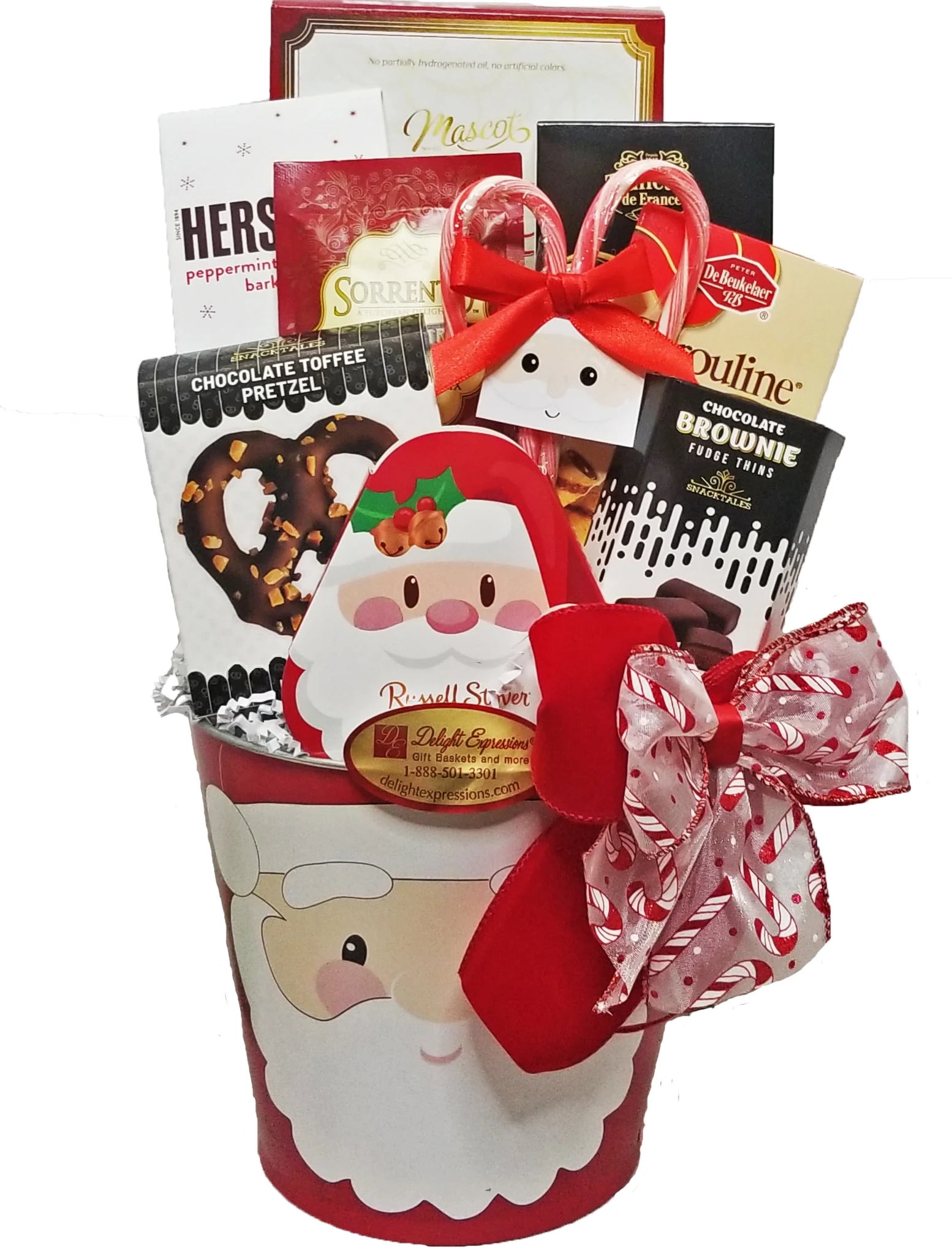 Santa's Favorites Christmas Gift Basket | Holiday Gift Basket - Walmart.com