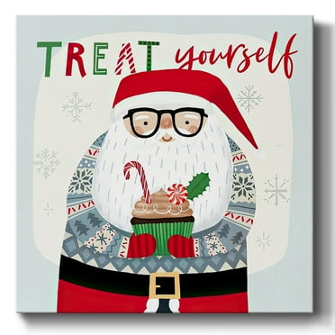 Dasher Christmas Wagon - Holiday Wall Decor x20 Canvas Print - Walmart.com