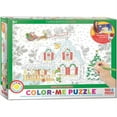 Santa's Sleigh 100-Piece Color-Me Puzzle - Walmart.com