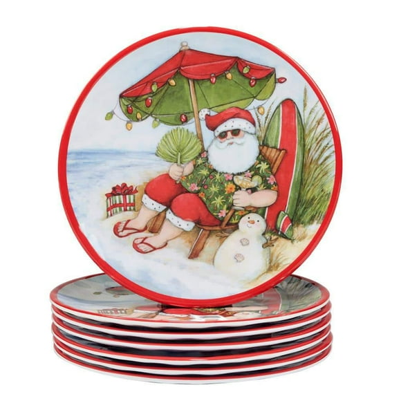Christmas Dinner Plates Melamine
