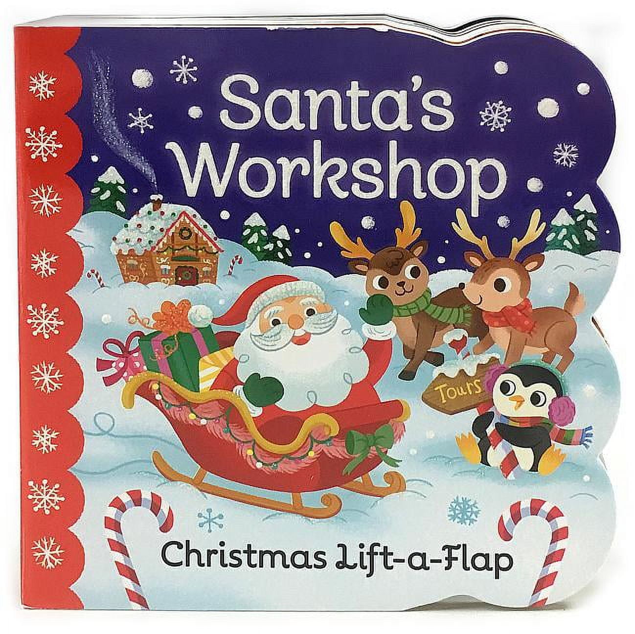 Santa's Workshop: Chunky Lift a Flap Board Book - Walmart.com