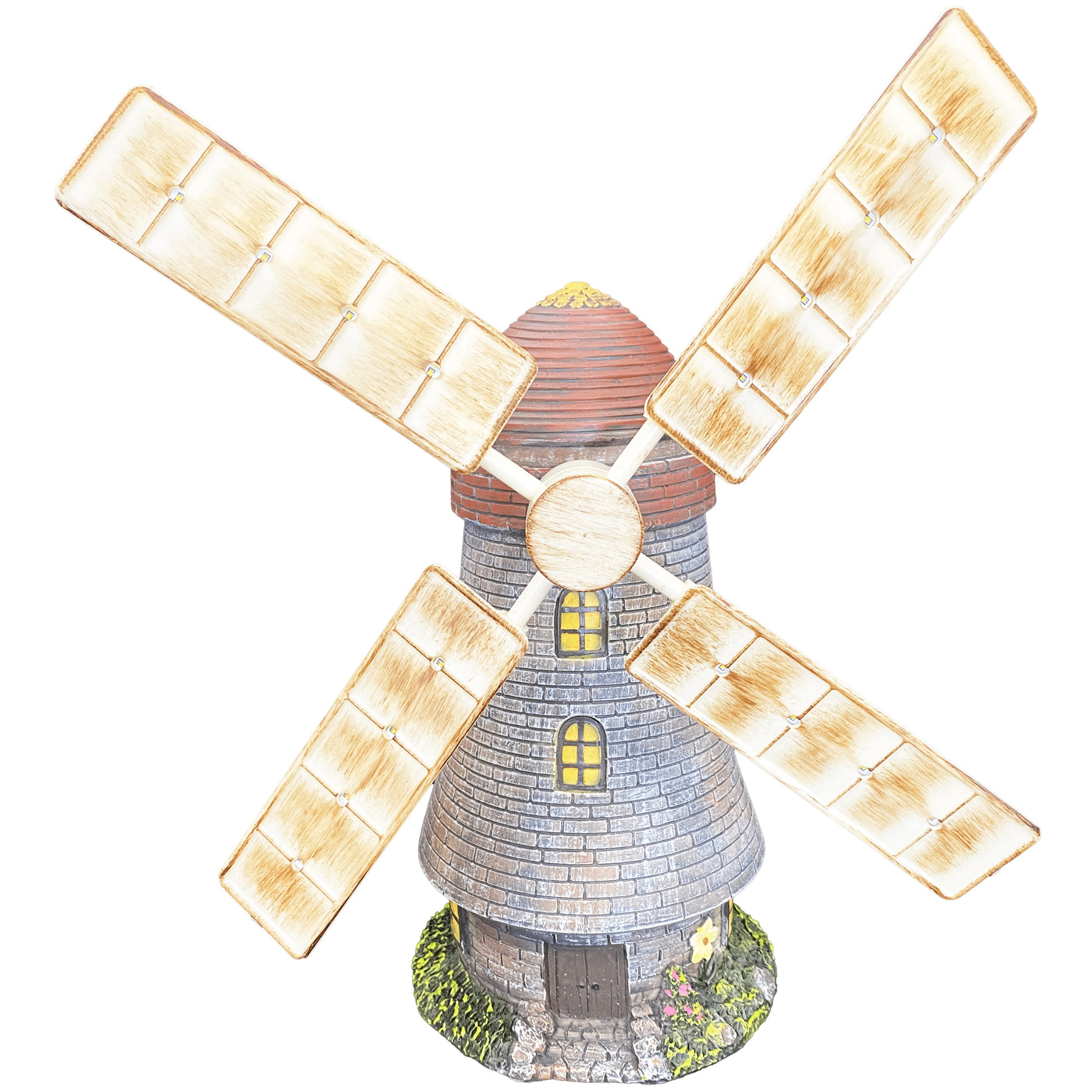 Santa's Workshop Inc. 15.3" Solar Windmill - Walmart.com