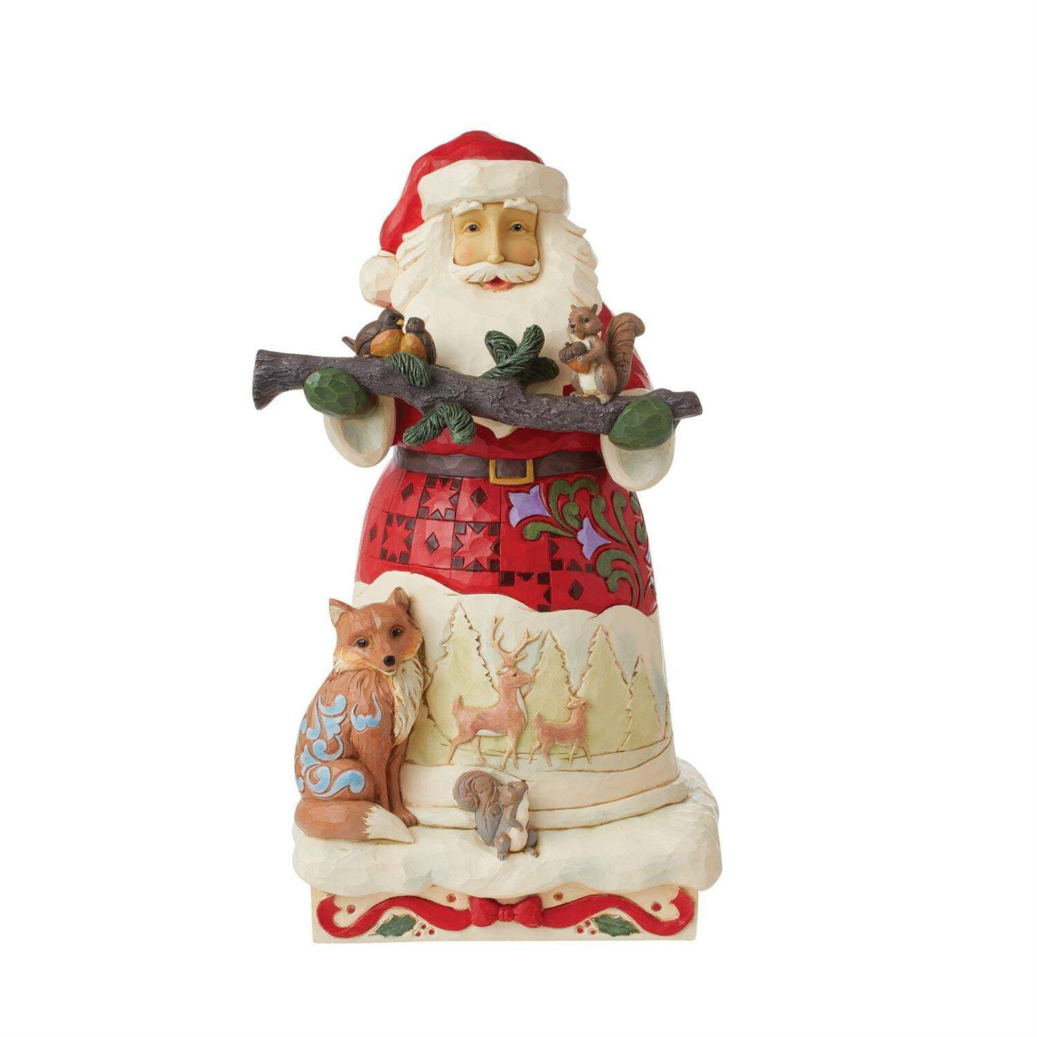 Santa with Animals Statue - 18 Inches Tall! - Walmart.com