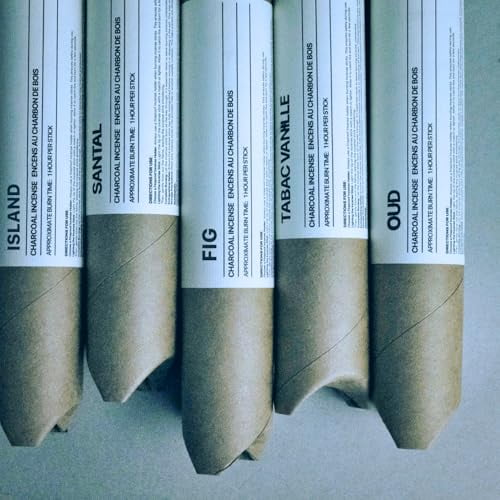 Santal Coreless Pure Incense Sticks, Artisan-Crafted Niche Scent ...