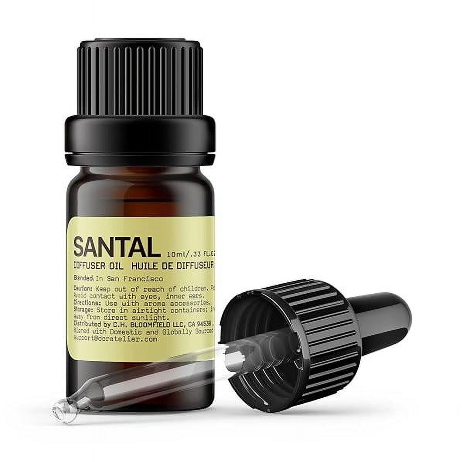 Santal Diffuser Oil, Niche Scent, Smoky Classic Luxury Papyrus,Cardamom,Sandalwoods Essential ...