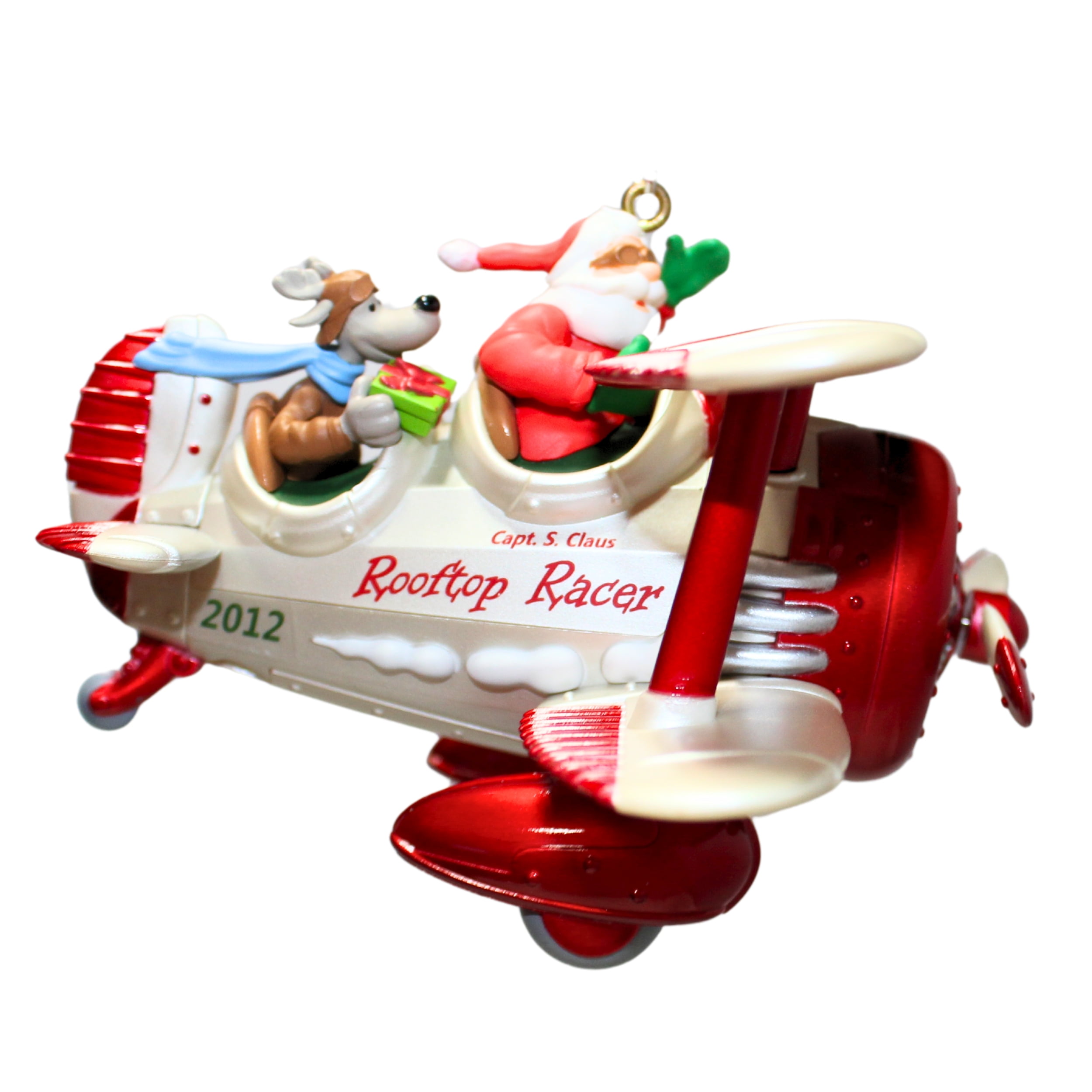 Hallmark Ornament: 2012 Santa's Rooftop Racer | QXG3204 - Walmart.com