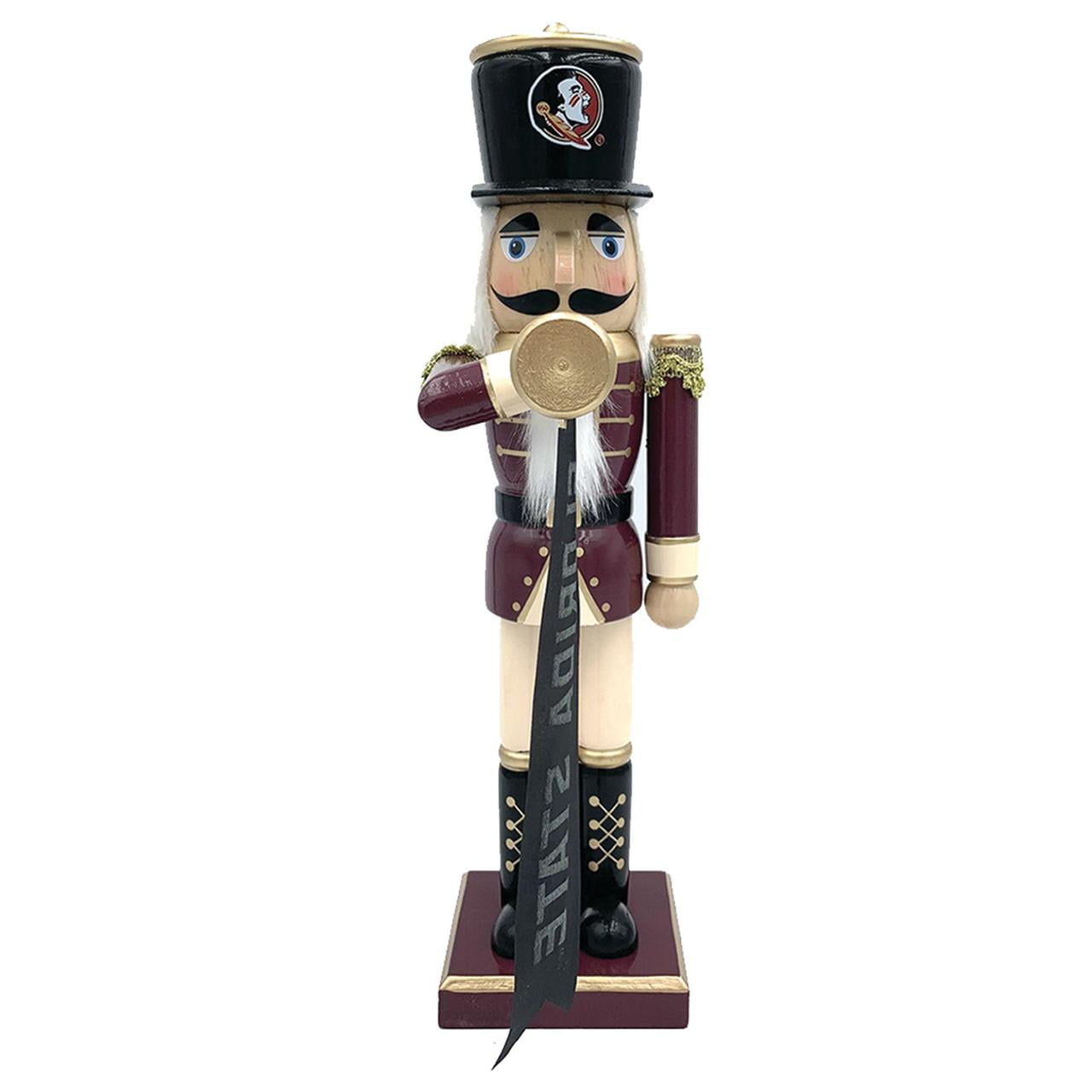 Florida State Seminoles 14" Bugler Nutcracker - Walmart.com