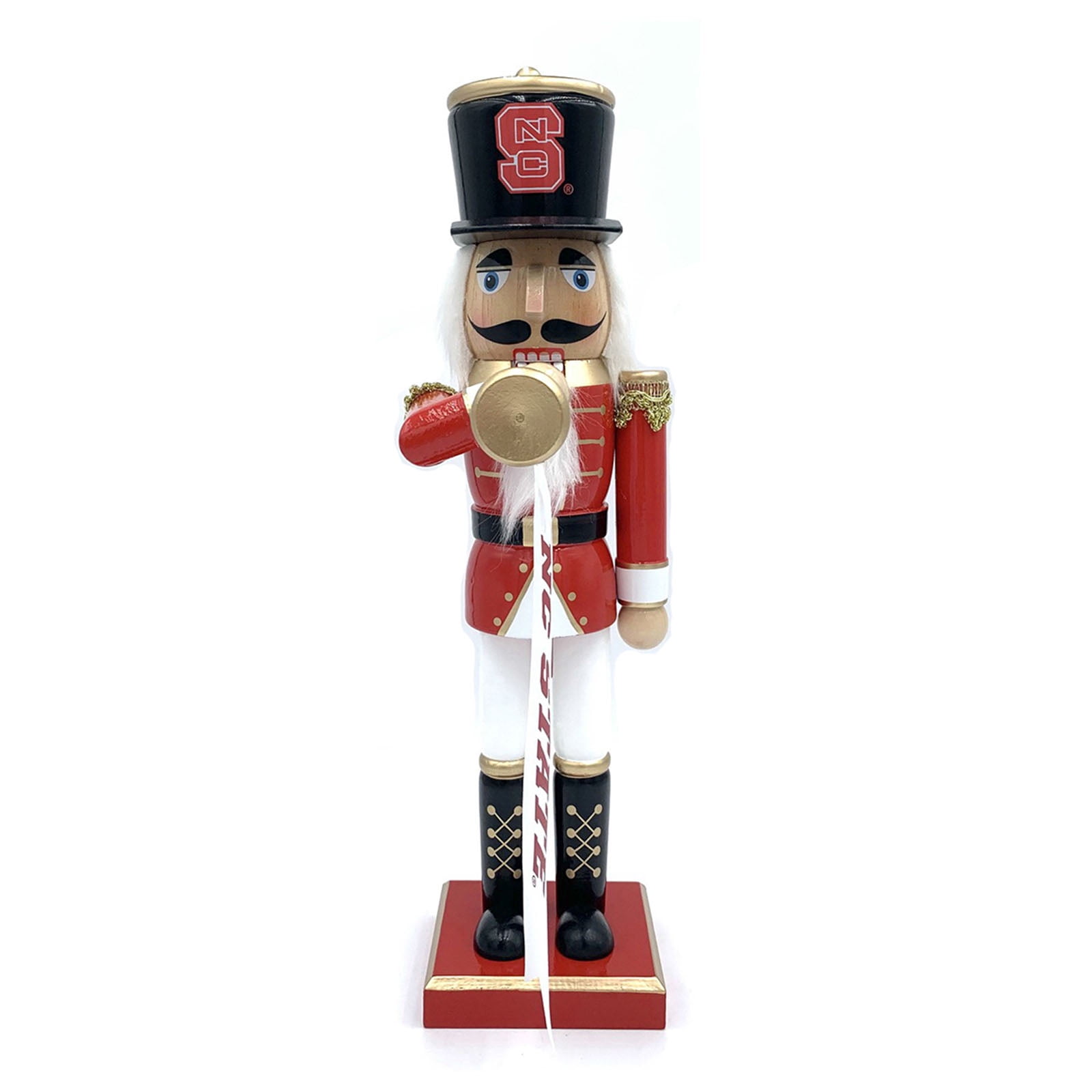 NC State Wolfpack 14" Bugler Nutcracker - Walmart.com