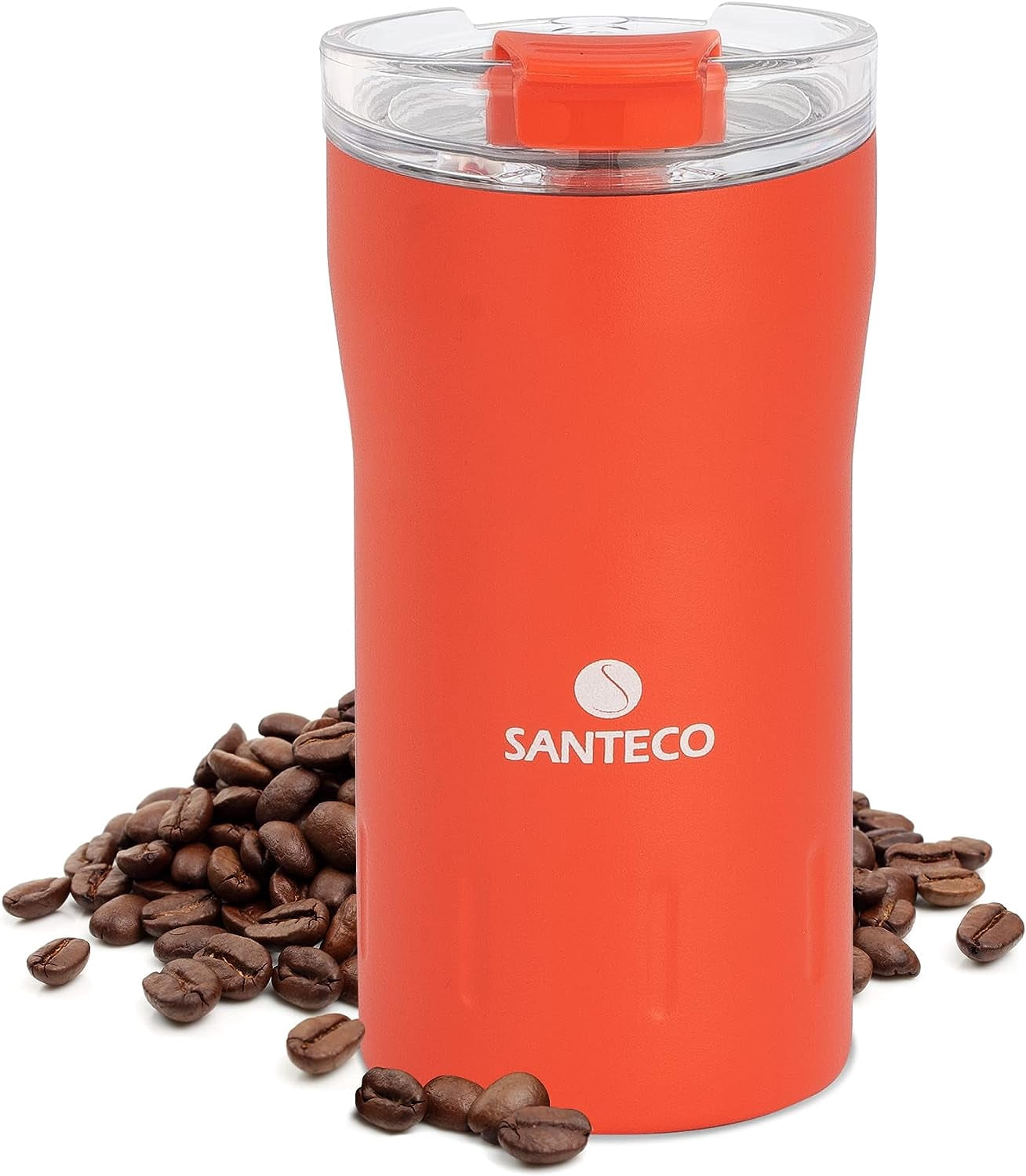 Santeco Stainless Steel Kariba Water Bottle 12 fl oz, Red - Walmart.com