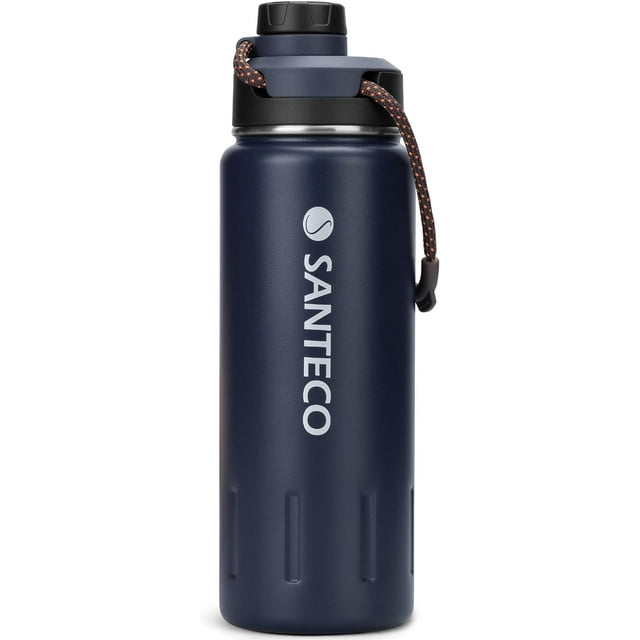 Santeco Stainless Steel ktwo Water Bottle 24 fl oz, Navy - Walmart.com