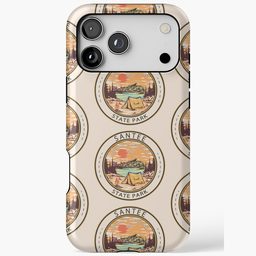 Santee South Carolina State Park Emblem For iPhone 11-17 Pro Max Phone ...