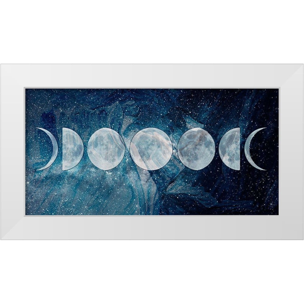 Santiago, Daniela 18x11 White Modern Wood Framed Museum Art Print ...