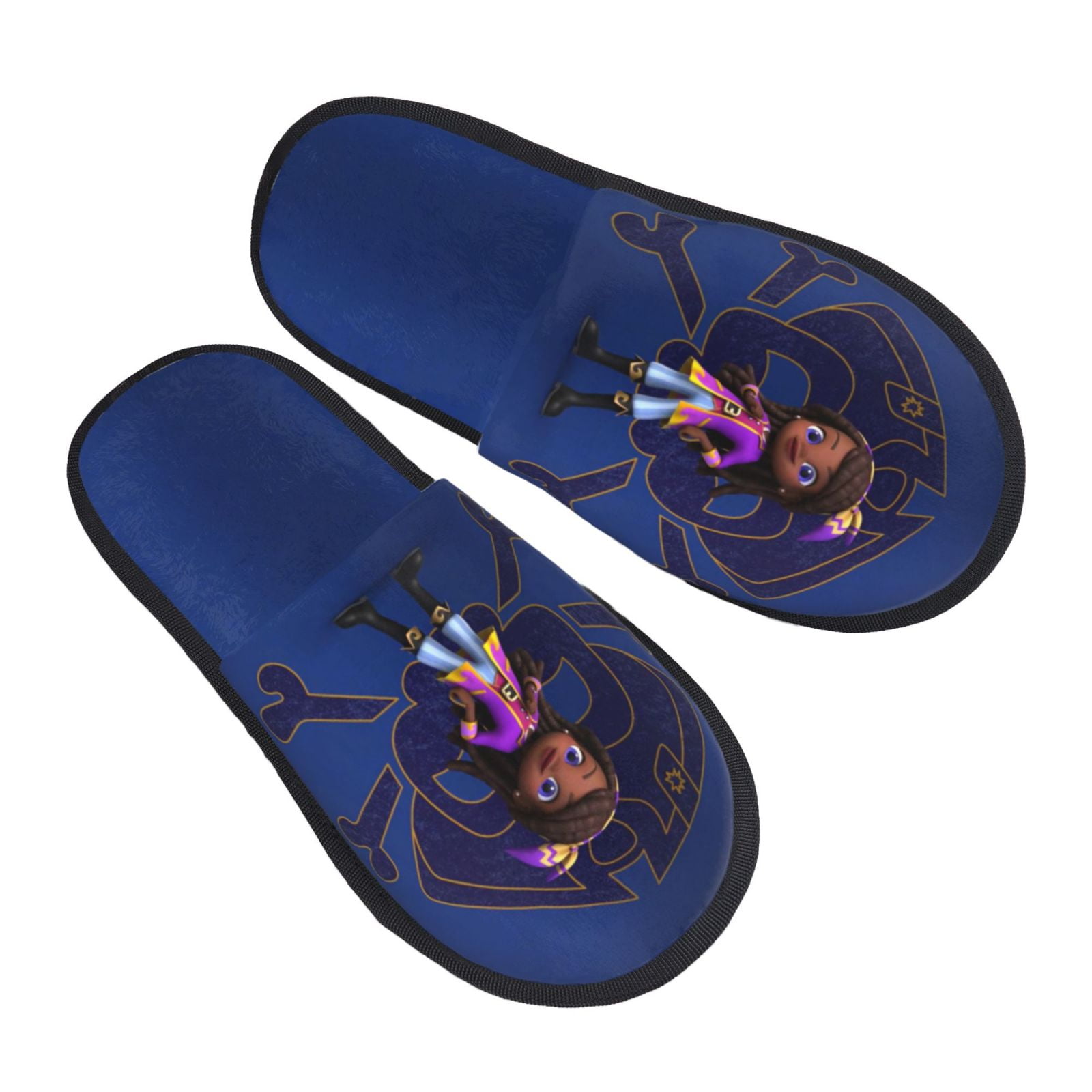 Santiago Of The Seas Furry Slippers For Men Women Fuzzy House Slippers ...