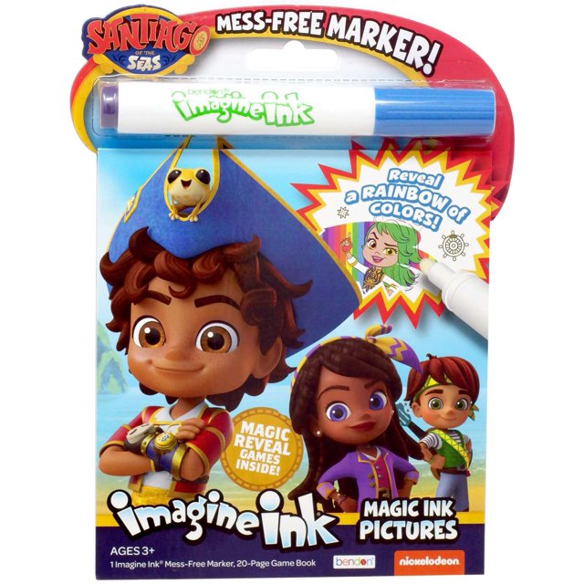 Santiago of the Seas Imagine Ink Magic Ink Pictures Activity Book ...