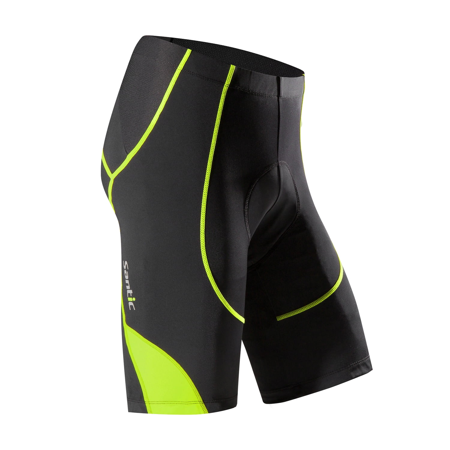 Santic Cycling Shorts Padded for Mens Bicycle Riding Pants Bike Shorts ...