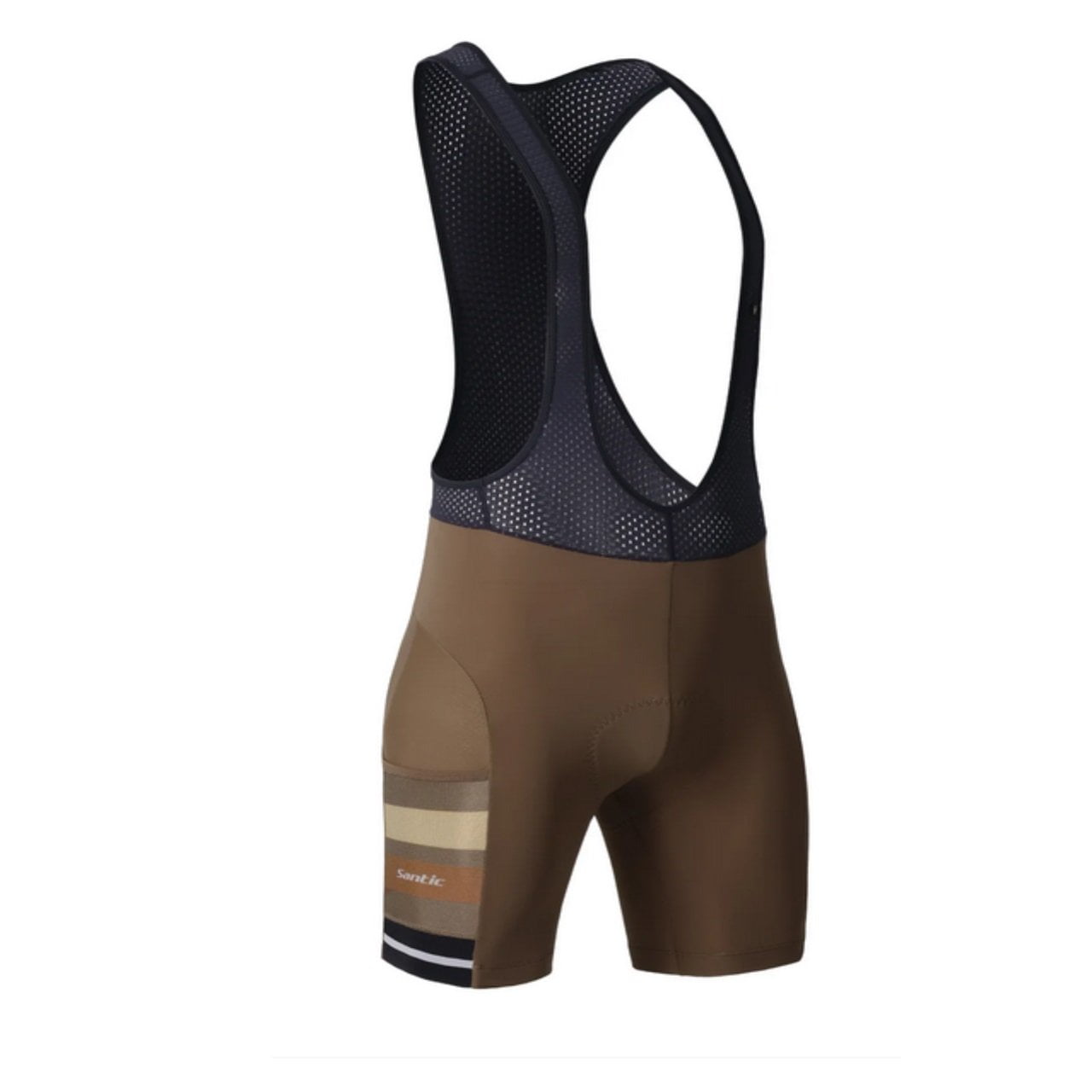 Santic Dante Khaki Men Padded Cycling Bib Short XL - Walmart.com