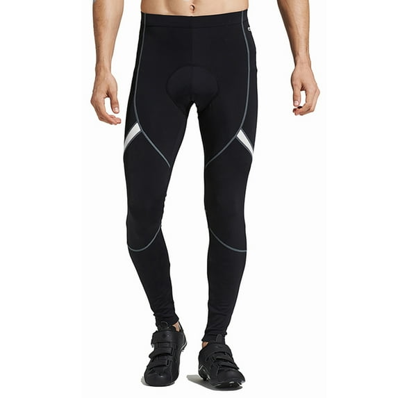 Santic Men's Cycling Pants Male Bike Tights Padded Outdoor Cycle Wear Pants White 2XL - Walmart.com