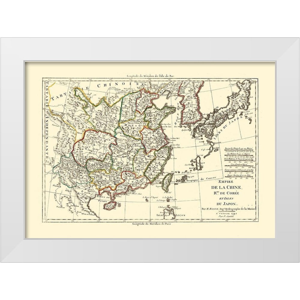 Santini 14x11 White Modern Wood Framed Museum Art Print Titled - China ...